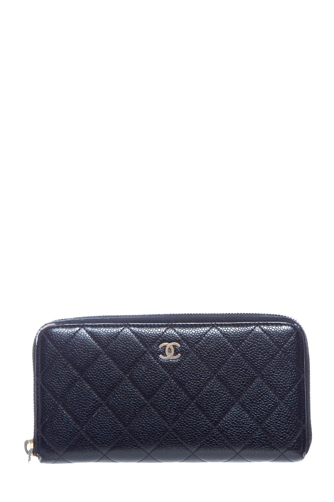 Chanel Black Quilted Caviar Wallet – TBC Consignment