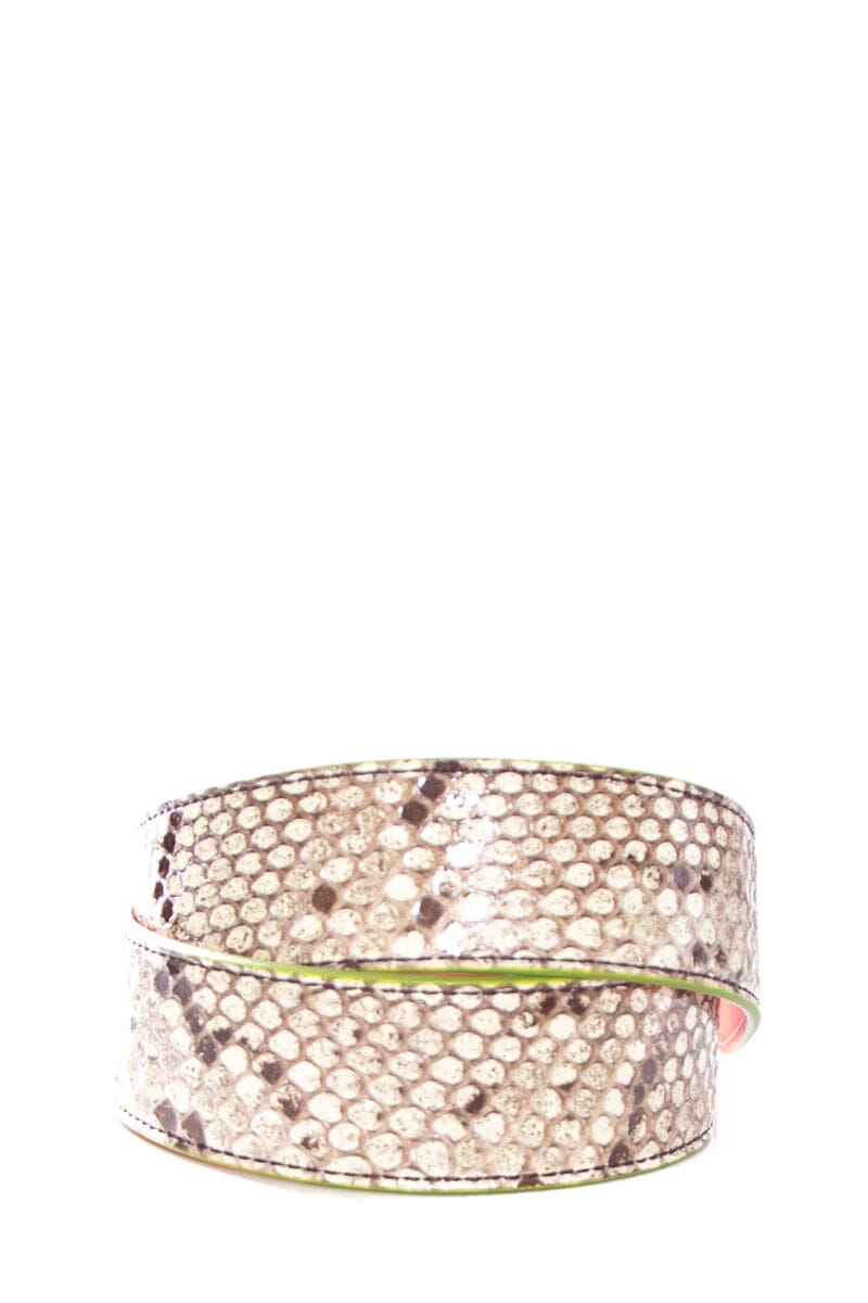 Fendi Red & Snake Skin Strap – TBC Consignment